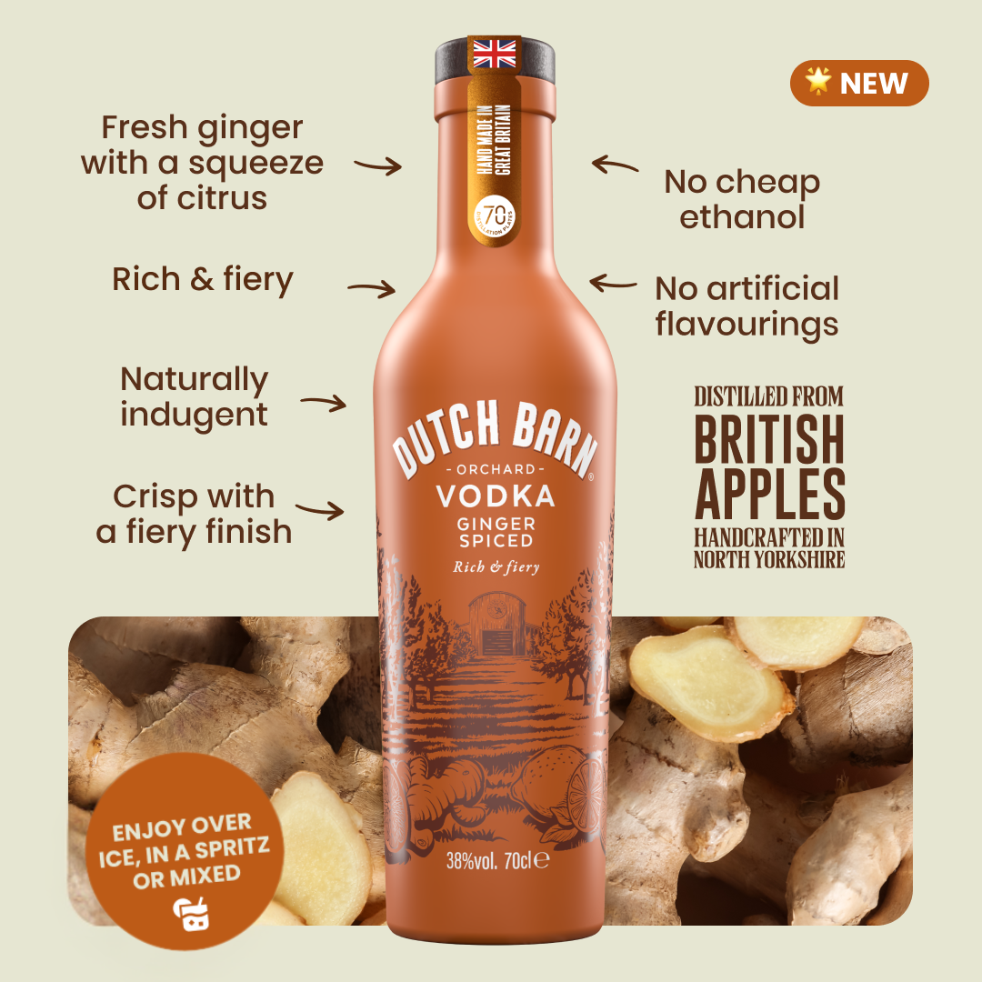 Dutch Barn Ginger Spiced Vodka – Dutch Barn Vodka